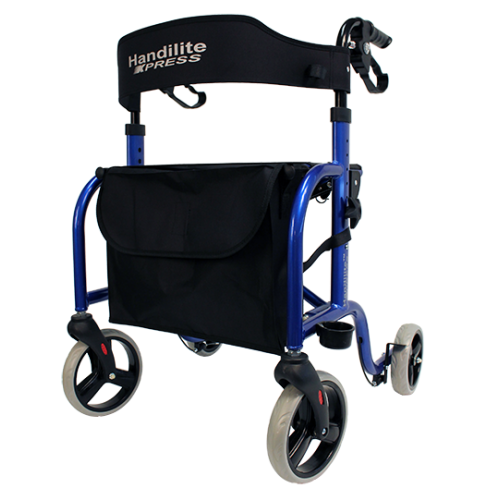 Artisan Handilite Express 4 Wheeled Rollator Walker - Diamond Athletic